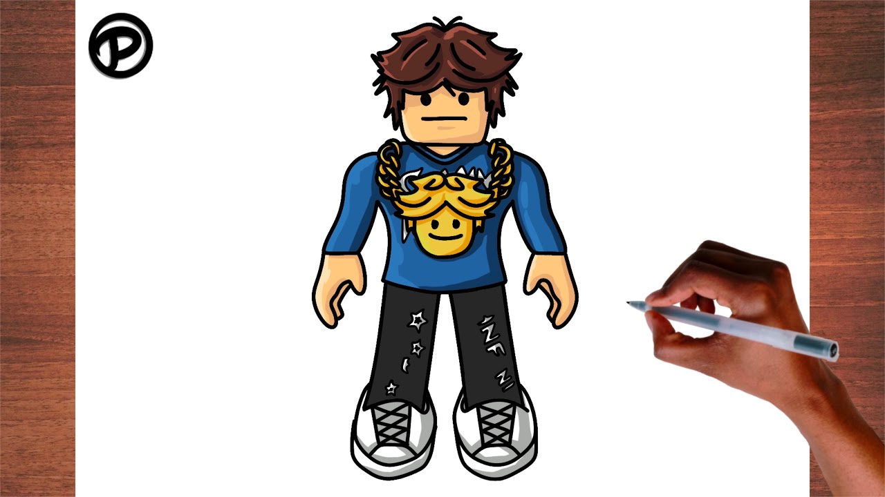 how to draw Caylus Roblox Easy Step by step [drawing tutorial] - YouTube