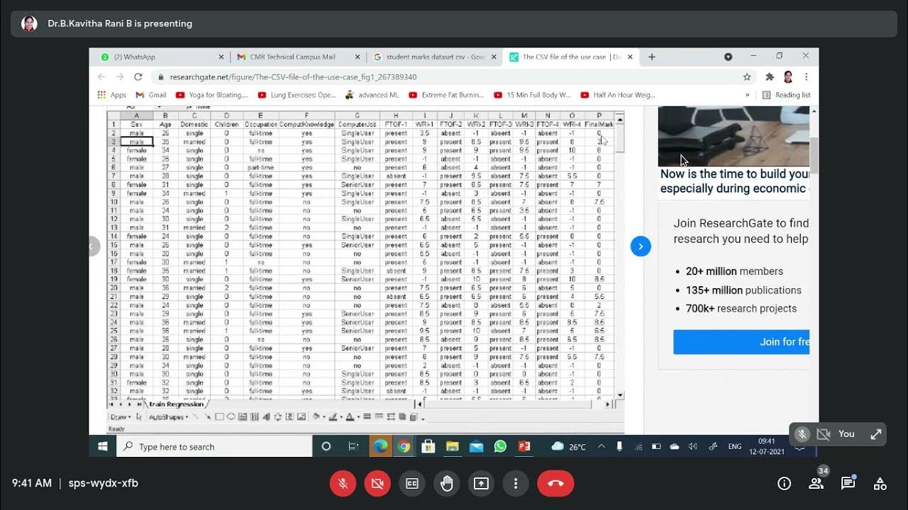 Machine Learning(ML) Subject Q Learning Concept Jntuh Lecture - YouTube