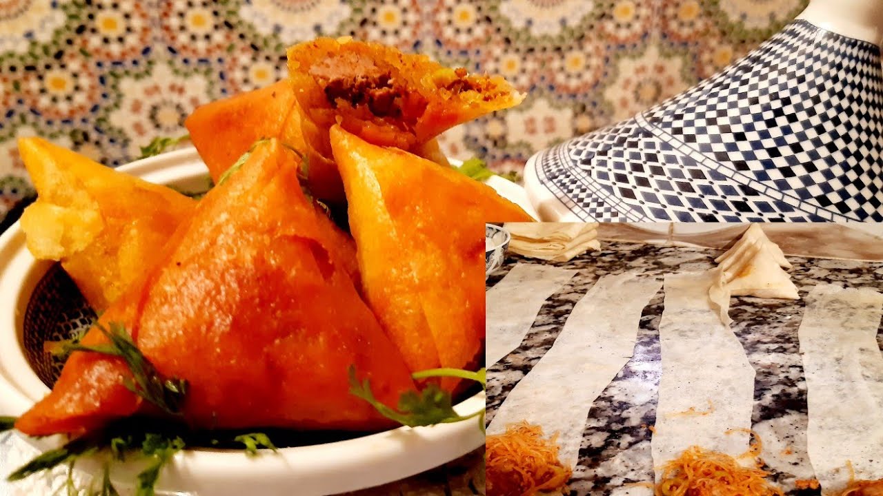 بريوات مالحين بحشوة كبدة الدجاج مع طريقة سهلة لطي/briwat kebda djaj ...