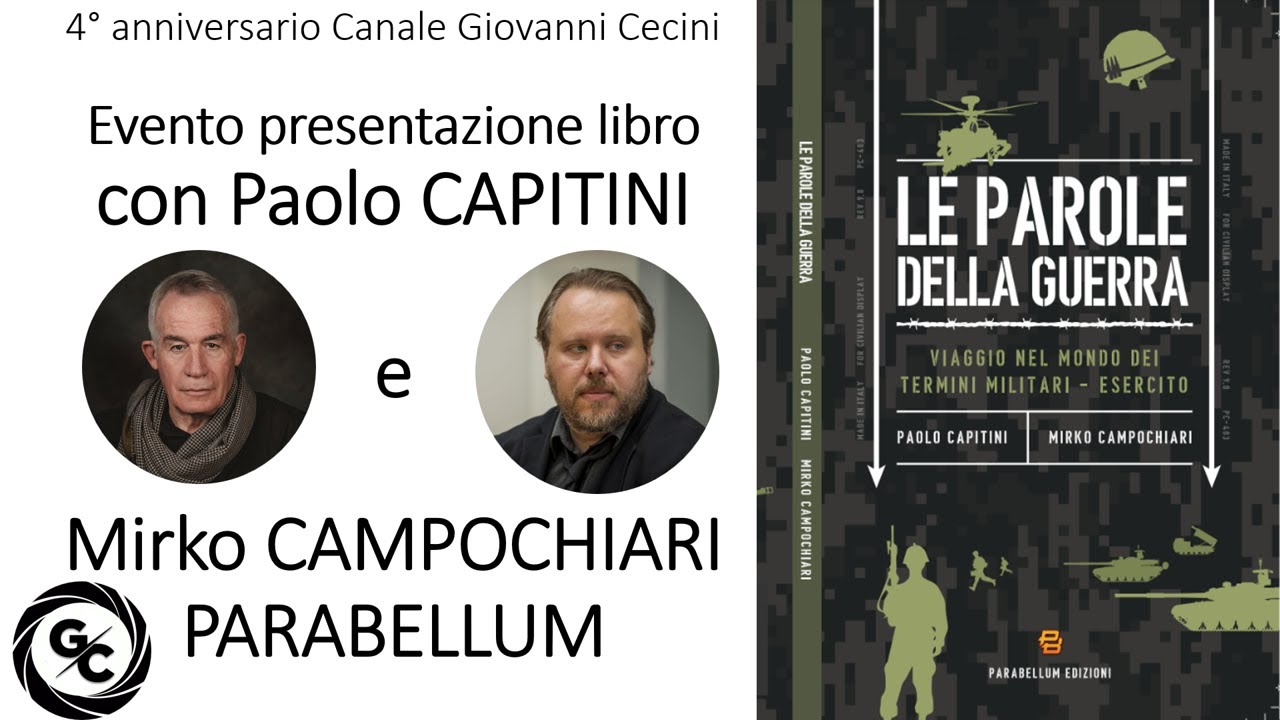 Presentazione libro LE PAROLE DELLA GUERRA con Paolo CAPITINI e Mirko ...