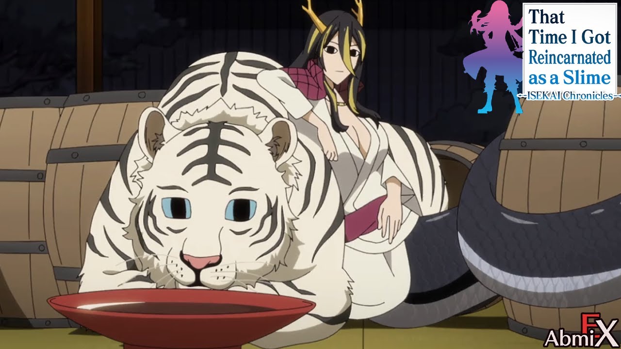 Gifting The White Tiger Suphia With a Beer || SLIME - Isekai Chronicles ...