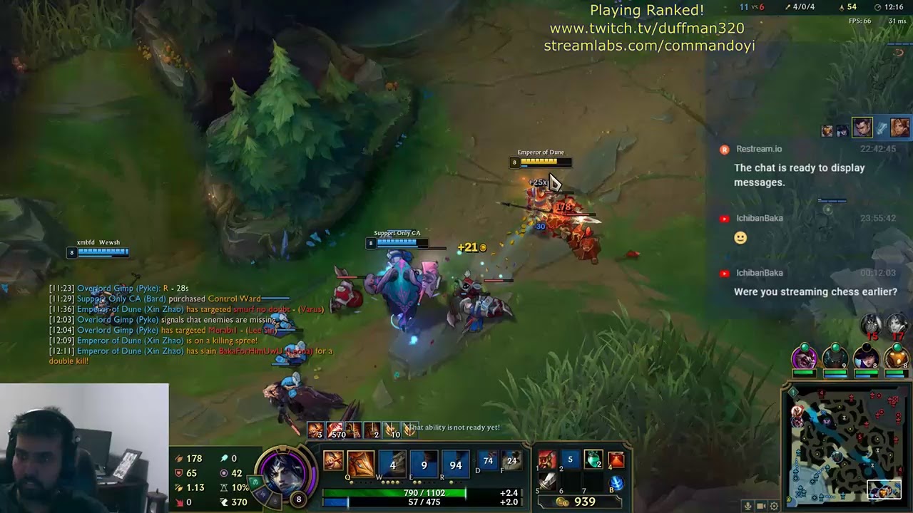 Commando Yi Live Stream - YouTube