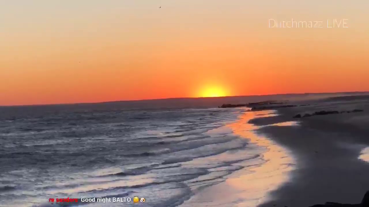 Super Windy Coney Island Sunset! - YouTube