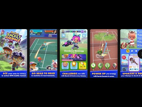 Super Champs: Racket Rampage - Android Gameplay - YouTube