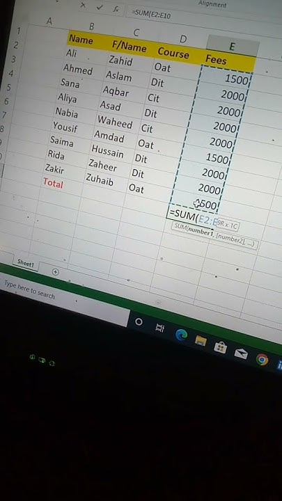 Excel Exceltech Sumformula Excelworld Tutorial Msoffice Youtube