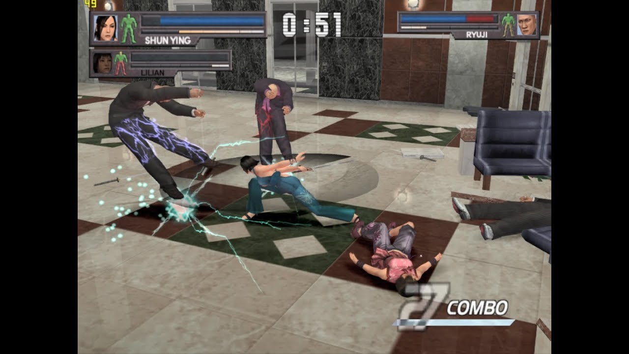 Best fighting game - Urban Reign, PS2 beat 'em up - VERY HARD - YouTube