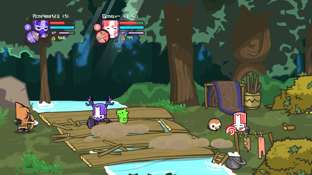 Let's Play Castle Crashers: Part 1 - CATFISHS ARE EVIL! - YouTube