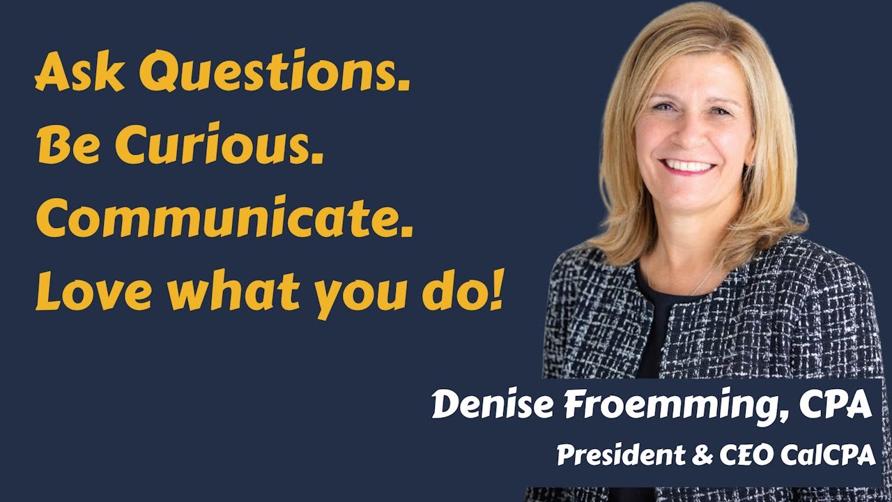 MY CPA JOURNEY - DENISE FROEMMING, CPA - YouTube