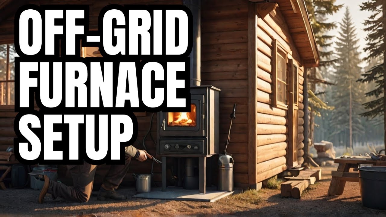 Furnace Installation Made Easy for Off Grid Cabins - YouTube