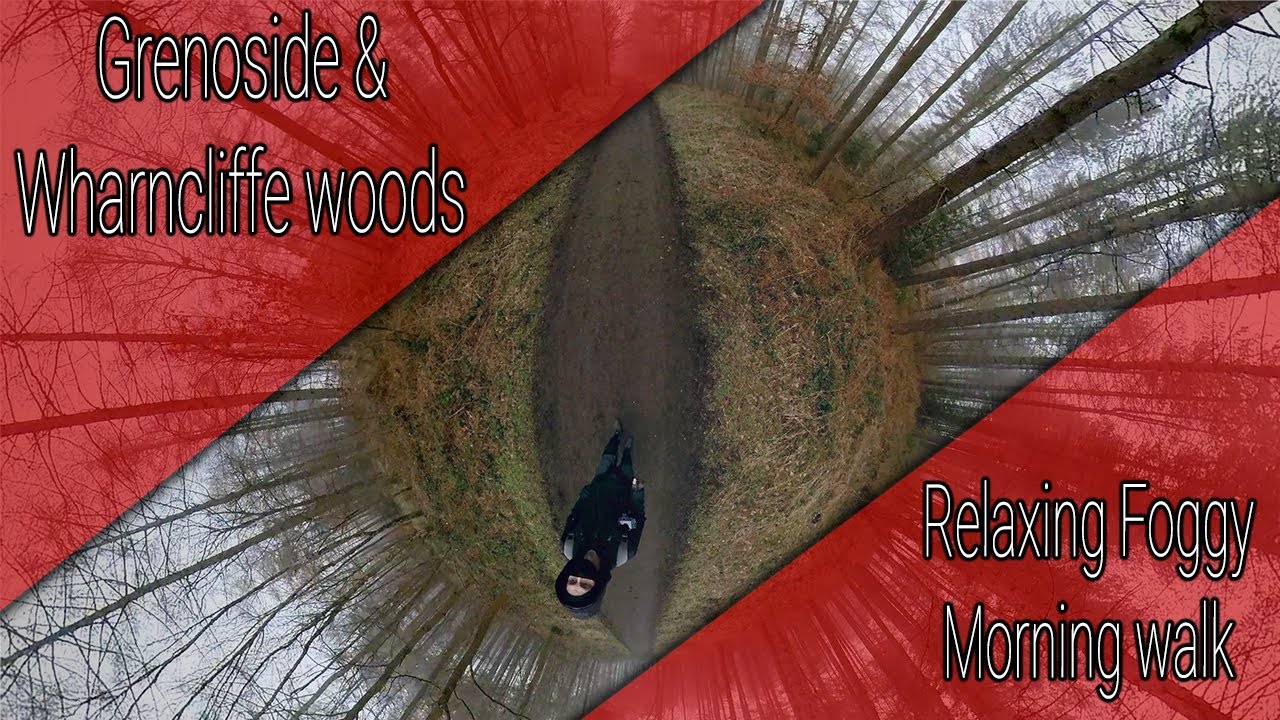 Walk with Relaxing music around Wharncliffe Woods bordering the Peak ...