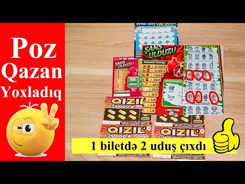 Poz qazan aldıq və bəxtimizi sınadıq (poz qazan nece oynanilir,poz qazan 2022,poz qazan,lotereya)