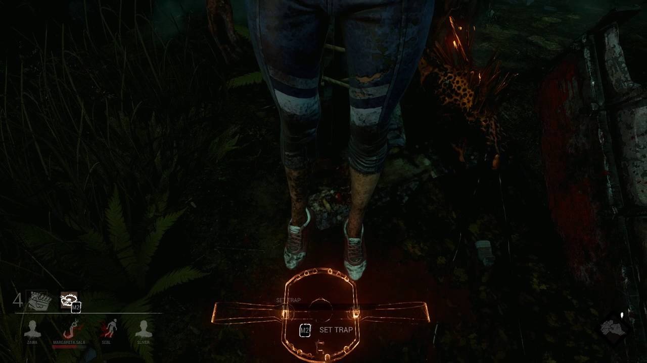 Dead by Daylight gameplay as The Trapper - YouTube