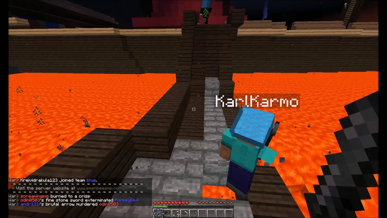 Special 10 abo!!!! Capture de flag minecraft emenbee avec MonkeyD64 ...