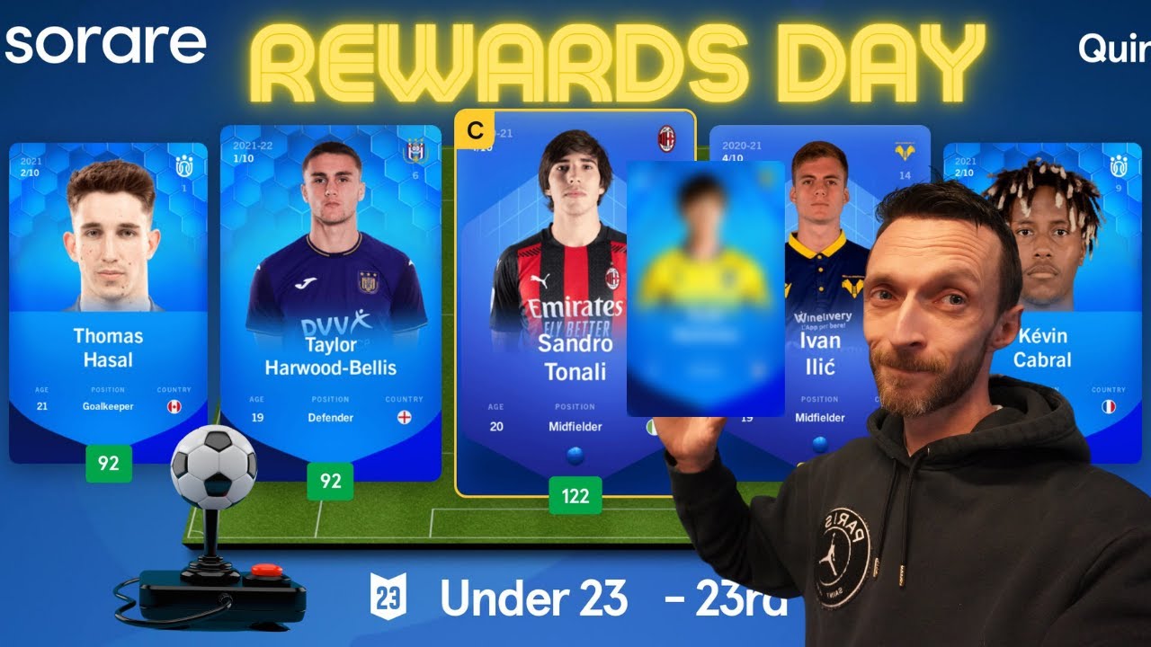Sorare Reward Pack Opening u23 Super Rare | GW258 - YouTube