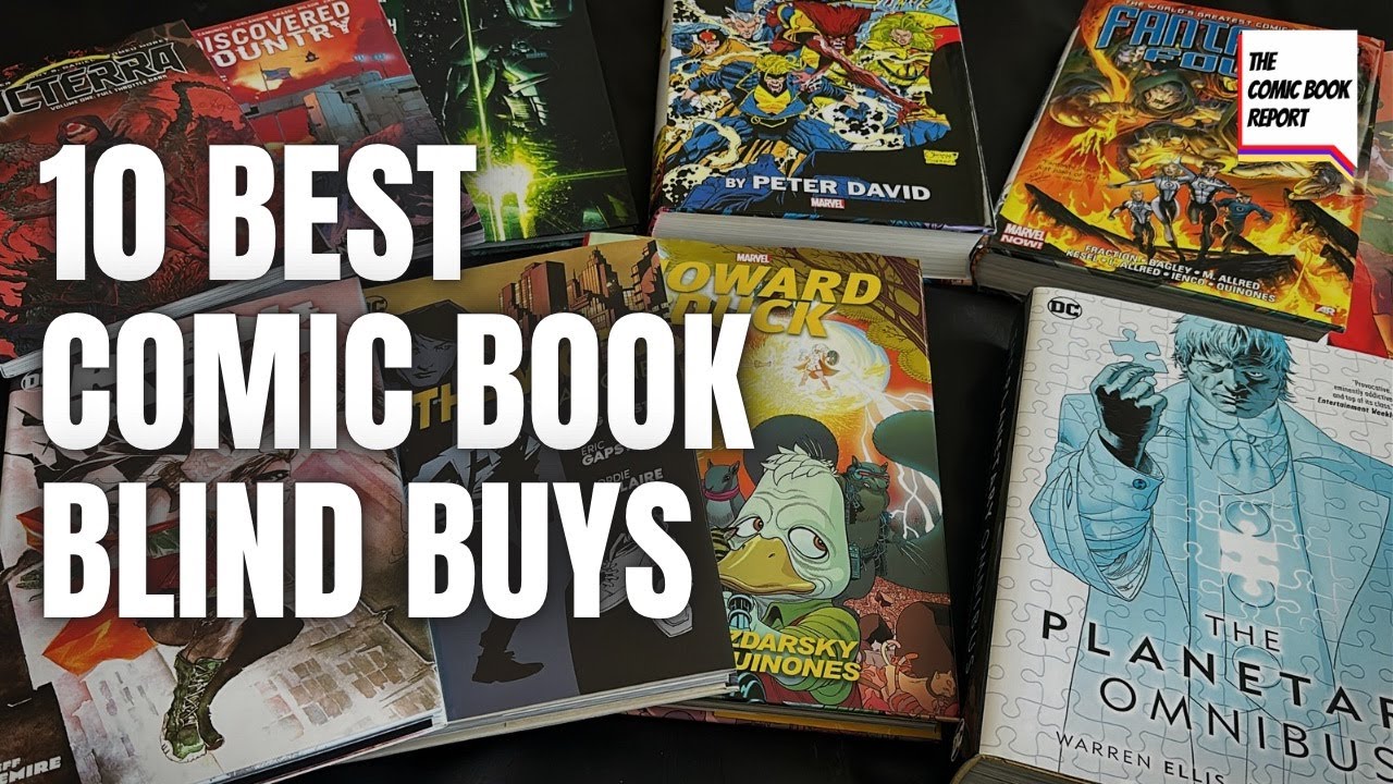 10 Best Comic Book Blind Buys - YouTube