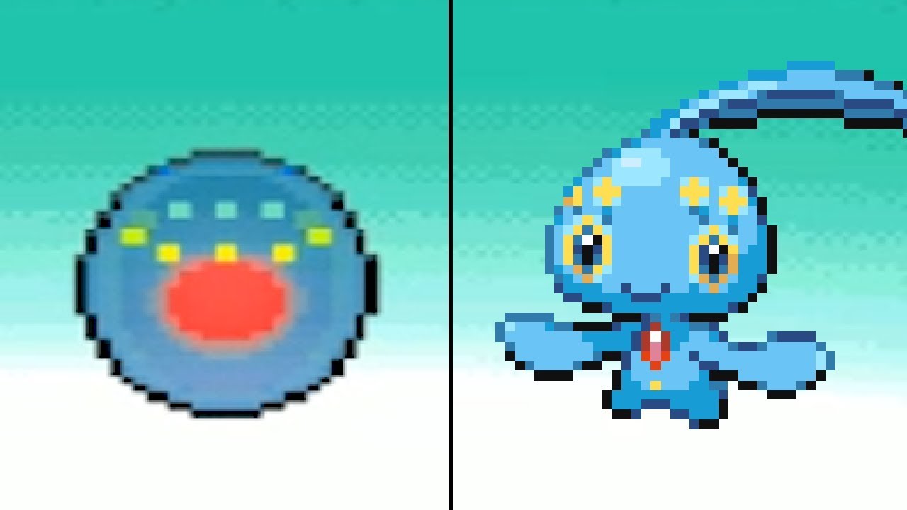 KING OF THE SEA! You KNOW How To Catch Manaphy and Phione Encounter ...