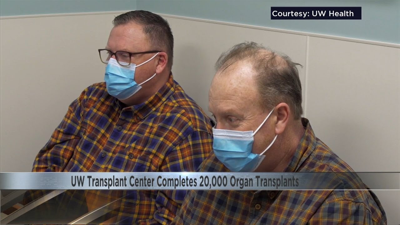 UW Health Transplant Center completes 20,000 organ transplants - YouTube