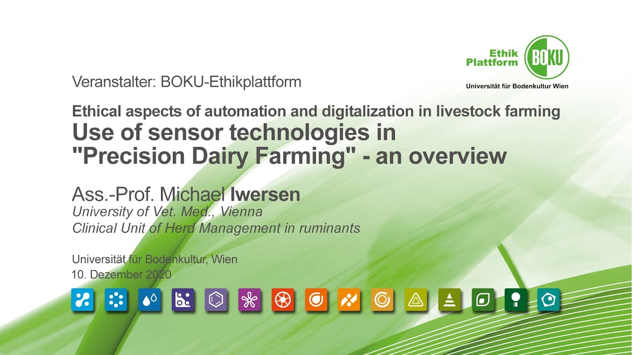 Use of sensor technologies in "Precision Dairy Farming" - an overview ...