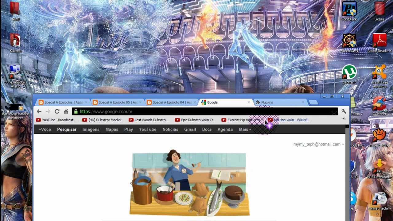 Google Chrome travando - YouTube