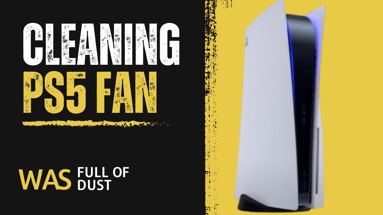 How to Cleaning up PS5 never cleaned before - full of dust 😔 but it ...