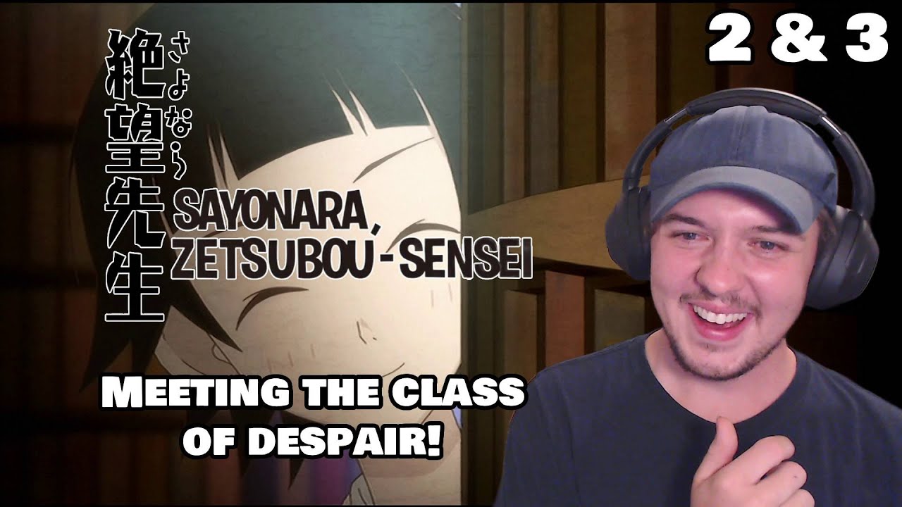Sayonara Zetsubou Sensei Episodes 2 and 3 - Transfer Students and ...