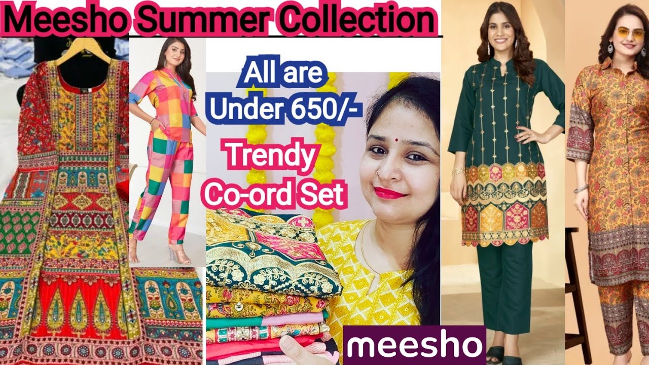Meesho affordable Summer Collection meesho Kurta sets haul - YouTube