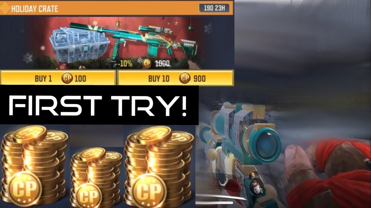 New Holiday Crate + DLQ33 Holidays Gameplay! | Call Of Duty Mobile ...