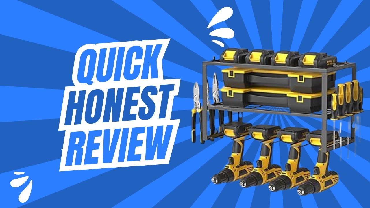 Spacecare Power Tool Organizer- Power Drill Tool Holder- Heavy Duty ...