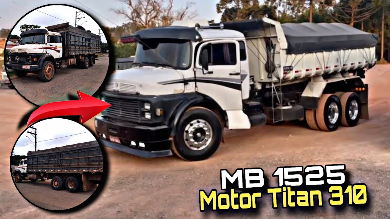 MB 1525 COM MOTOR TITAN 31O E CAIXA DE 1935 - TRANSFORMAÇÃO TOP DEMAIS ...