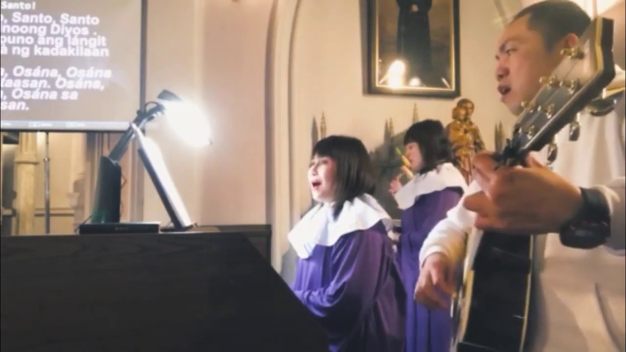 Santo Santo Santo (Manoling Francisco, SJ) by Akabane Church Choir ...