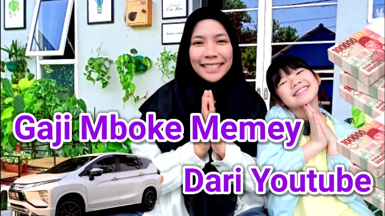 Penghasilan Mboke Memey Dari Youtube - YouTube