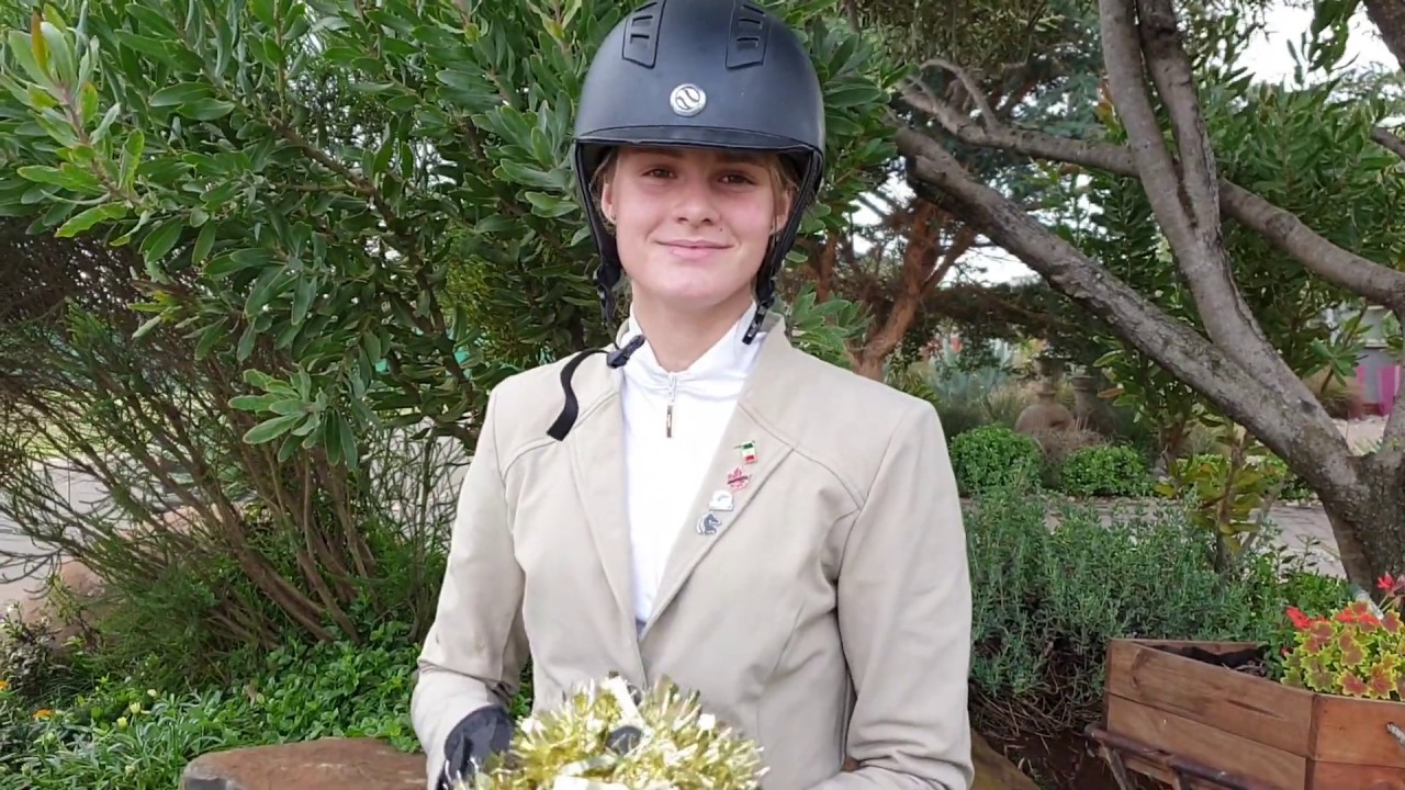 HAILEY STRYDOM - HOBBY HORSE DERBY COMPETITION - YouTube