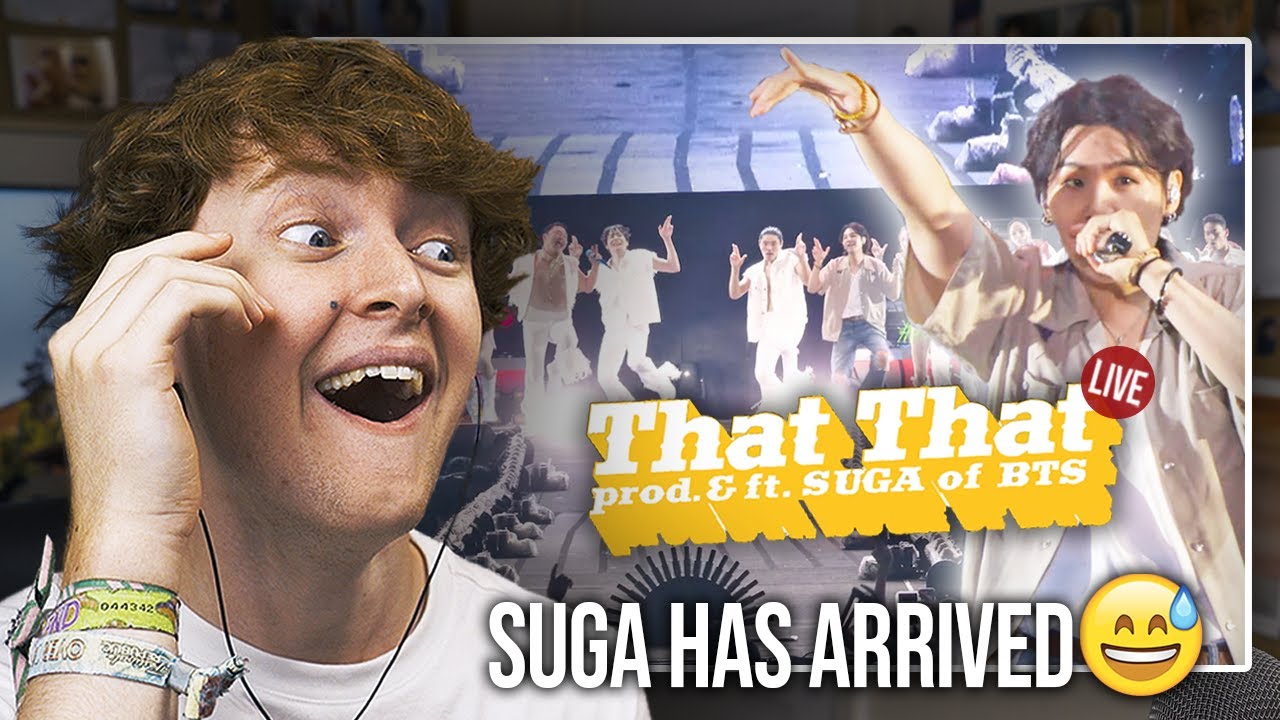 SUGA HAS ARRIVED! (PSY & Suga of BTS - 'That That' Live Performance ...