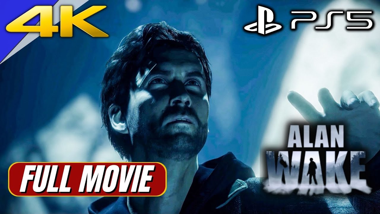 ALAN WAKE REMASTERED FULL MOVIE ALL CUTSCENES [4K 60FPS PS5] #alanwake ...