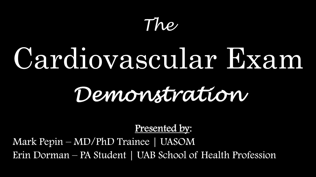 The Cardiovascular Examination Patient Encounter YouTube the-cardiovascular-examination-patient-encounter-youtube