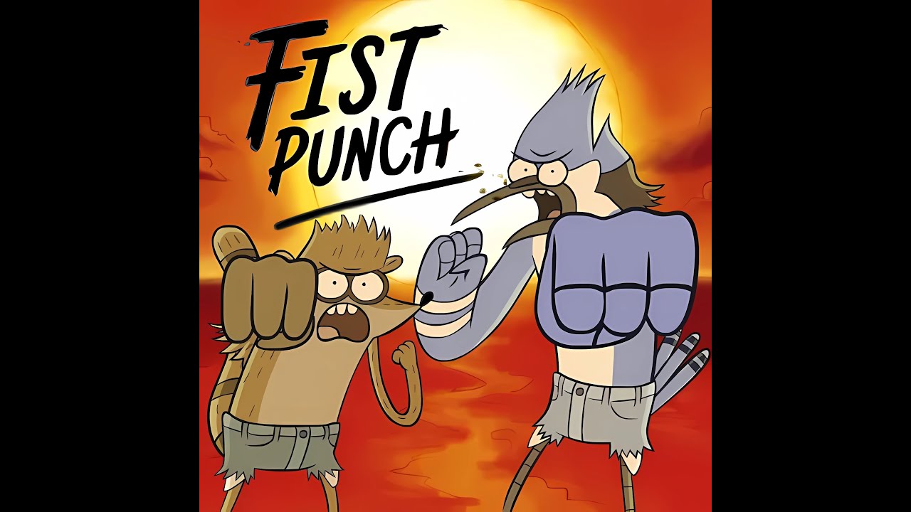 REGULAR SHOW FIST PUNCH BIR OLUP HERKESI DOVDUK - YouTube
