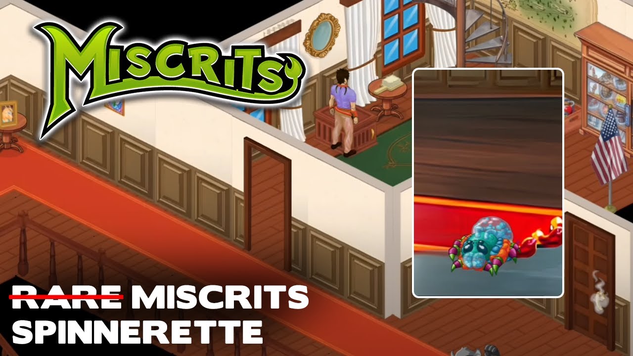 Lokasi Spinnerette - Mansion Lantai 2 - Tiap Hari | Miscrits Reborn ...