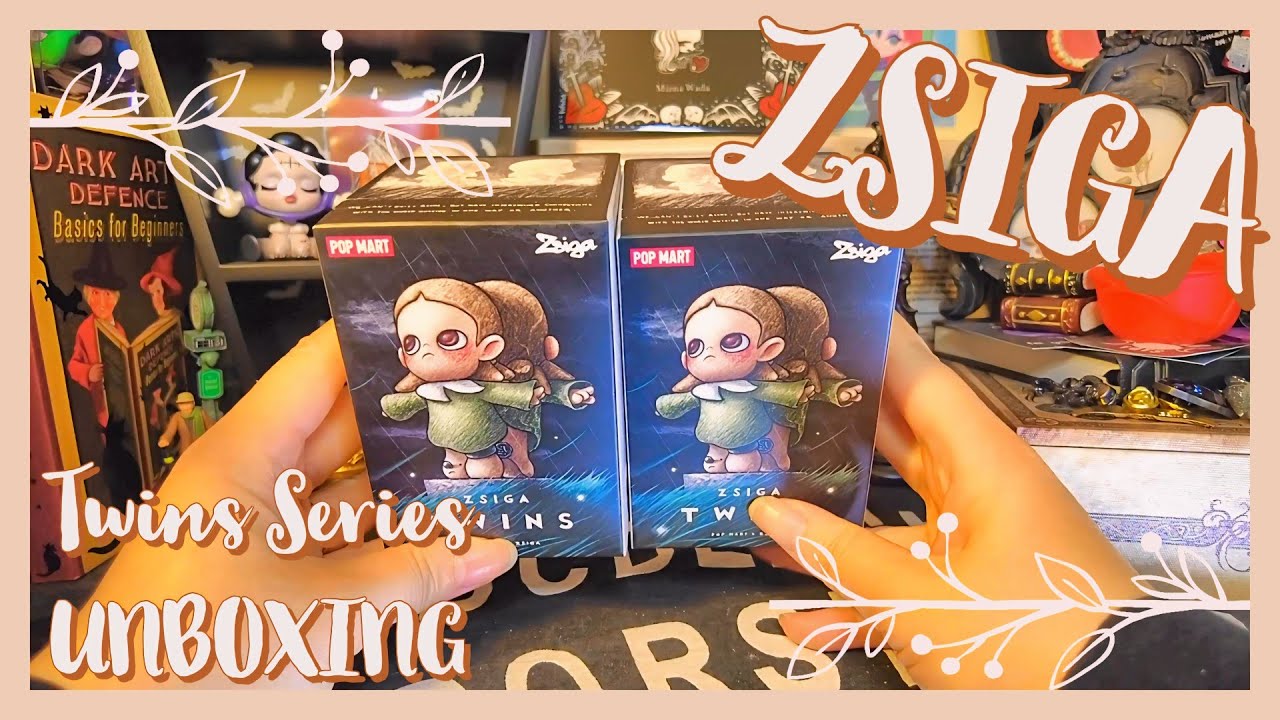 【POPMART】ZSIGA🌿TwinsシリーズUNBOXING #318 - YouTube