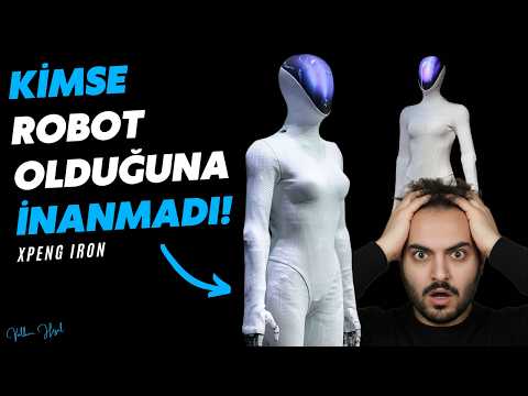 Çin’in XPENG Robotu O Kadar Gerçek Ki, Binlerce Kişi İnsan Sandı!