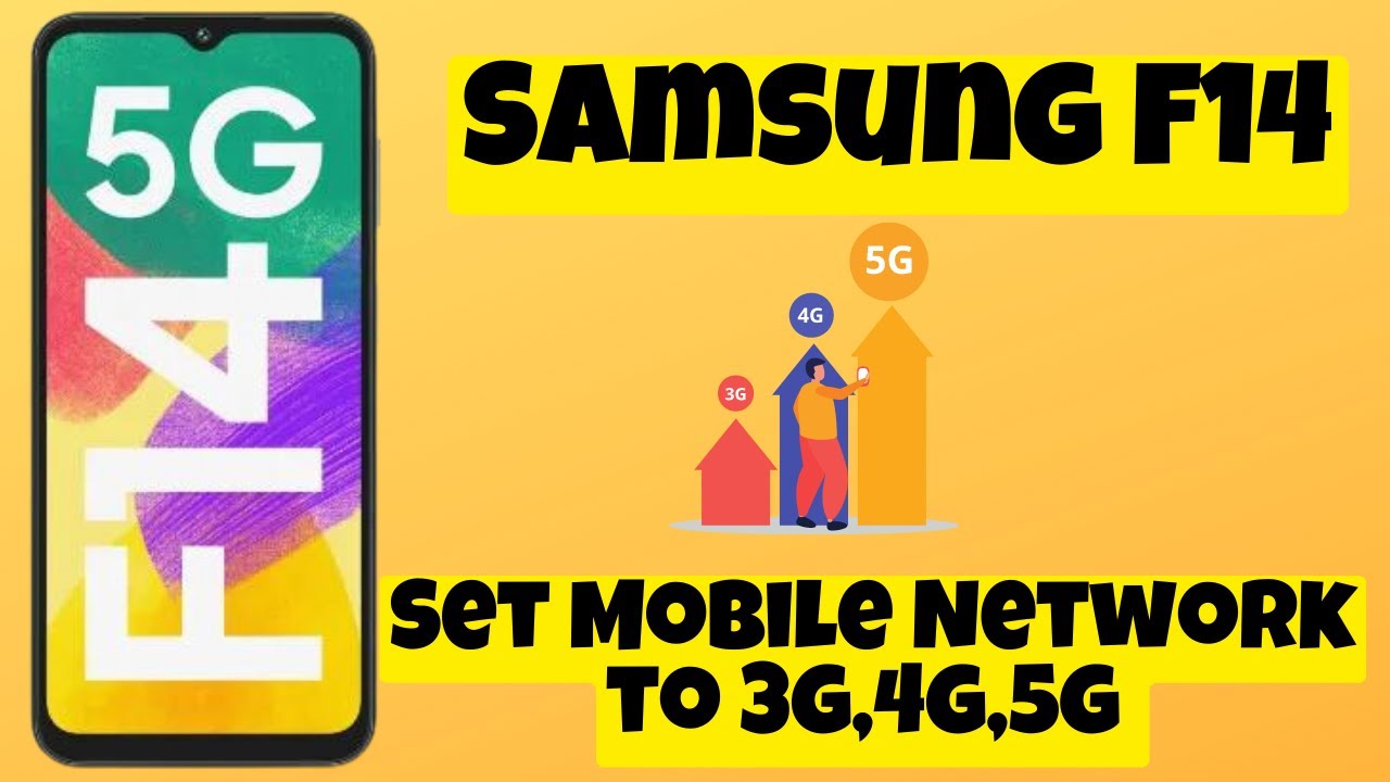 How to Set Mobile Network to 3g,4g,5g || Mobile network settings ...