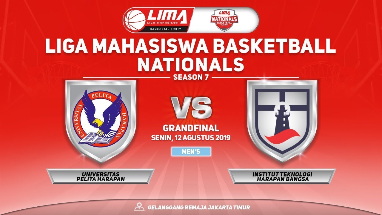 Grand Final Men's : UPH VS ITHB LIMA Basketball Season 7 - YouTube