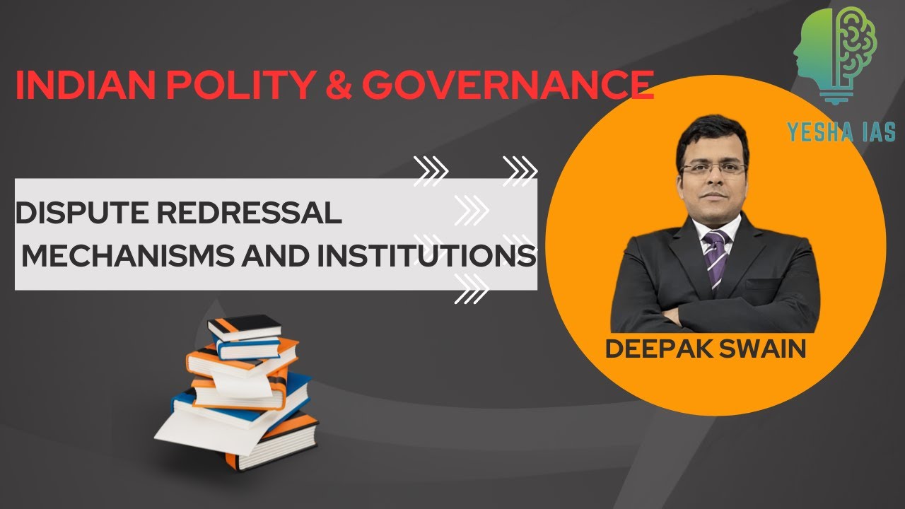 Dispute Redressal Mechanisms and Institutions - YouTube