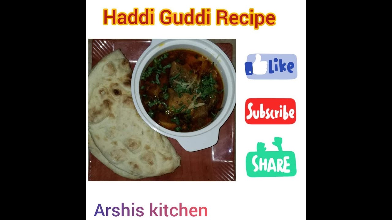 Haddi Guddi Recipe | winter season special recipe | - YouTube