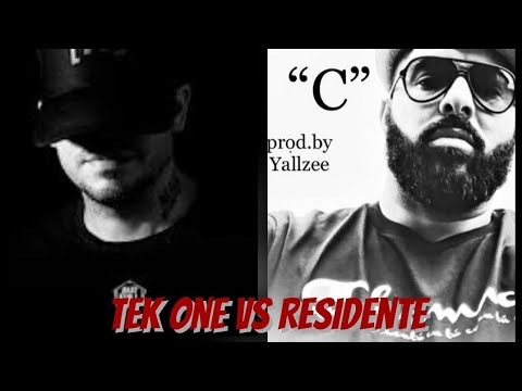 TEK-ONE VS RESIDENTE (BATALLA COMPLETA)#Residente #Tiraera #Tek-One ...
