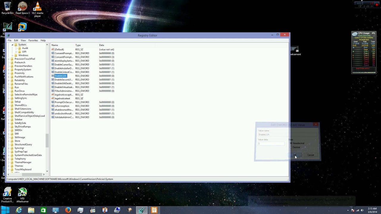 How to turn off UAC. Drag & Drop files on WIndows 8/8.1 - YouTube