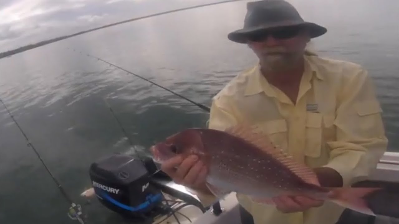 Gold Coast Broadwater Fishing (Snapper): 09/06/18 - YouTube