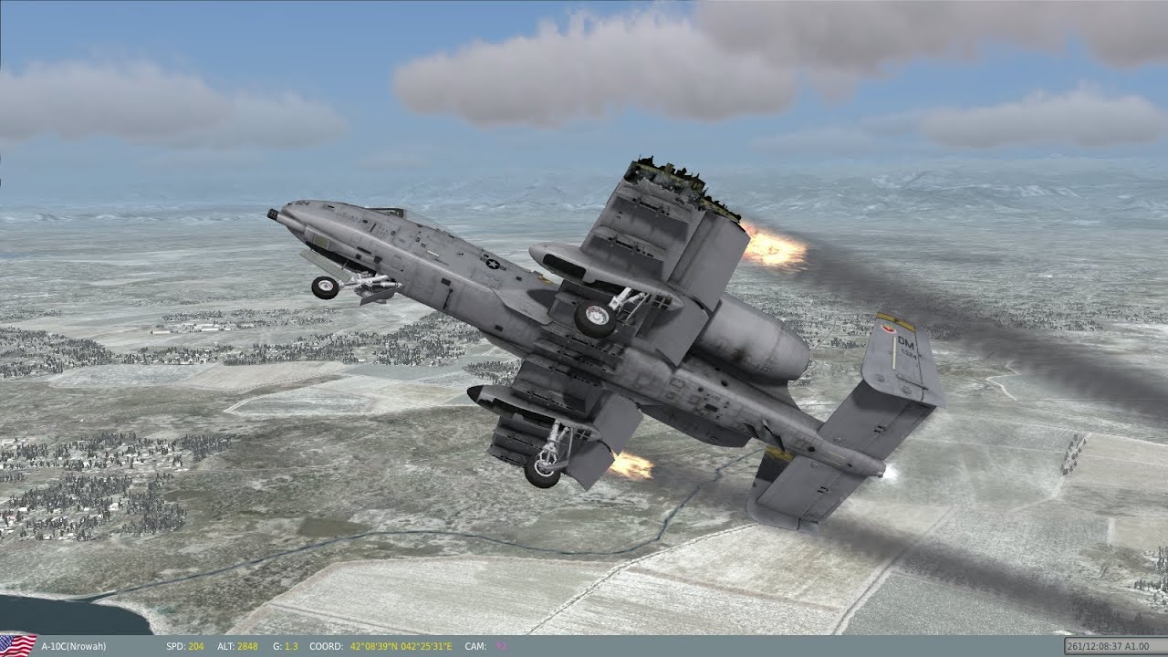 DCS A-10 No Wings - YouTube
