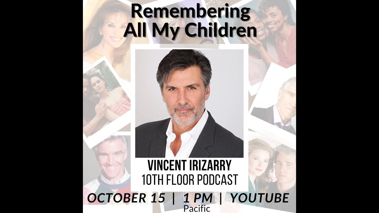 Remembering All My Children with Vincent Irizarry - YouTube
