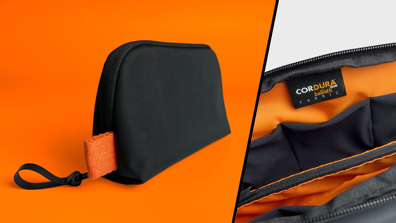 Tech Pouch: Modern Minimalist Organizer - YouTube
