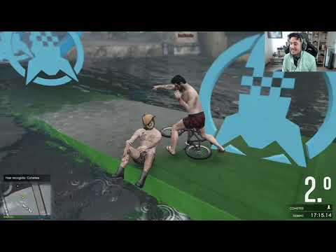 LO QUE DURA ESTA CARRERA NO ES NORMAL... Y EN BICICLETA!! PARKOUR GTA V